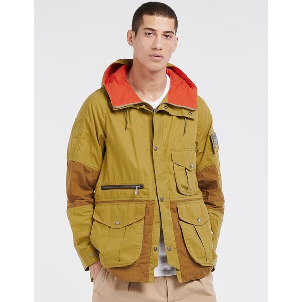 [22SS] [BARBOUR] 남성 카키 Mullion 캐주얼 자켓 - SSG.COM