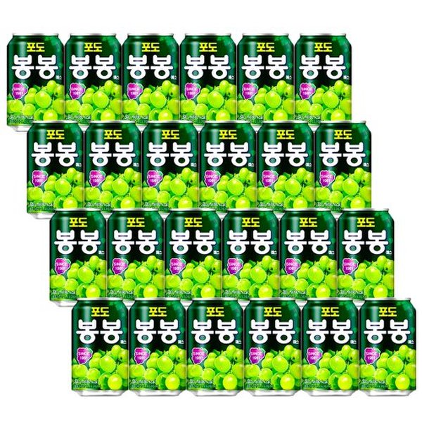해태 포도봉봉 340ml 24입 - SSG.COM
