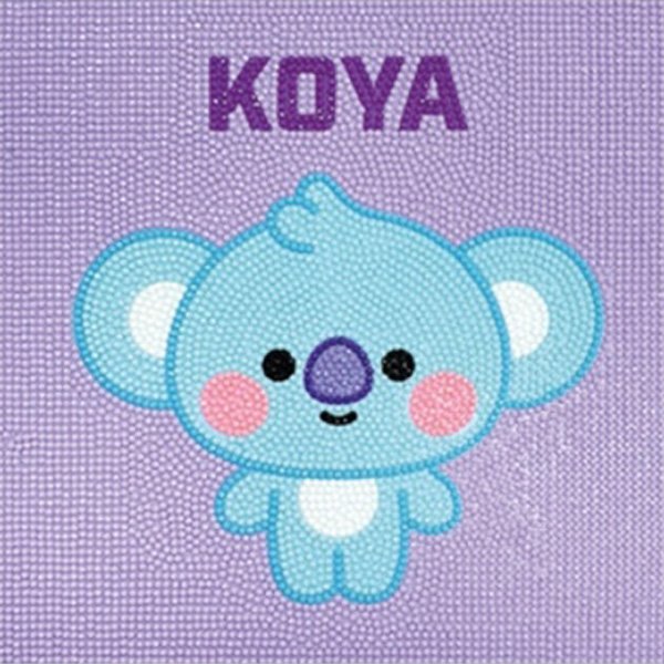 DIY 보석십자수 BT21 베이비 코야 25x25 - SSG.COM