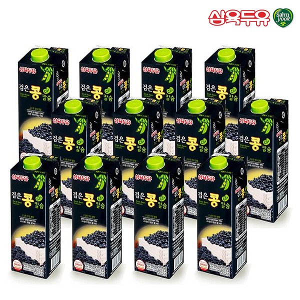 삼육두유 검은콩칼슘 두유 950ml 12팩 - SSG.COM