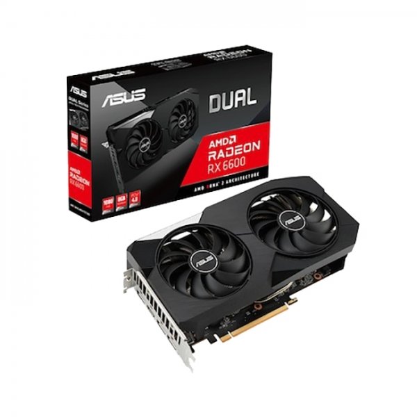 ASUS DUAL 라데온 RX 6600 D6 8GB 대원CTS - SSG.COM