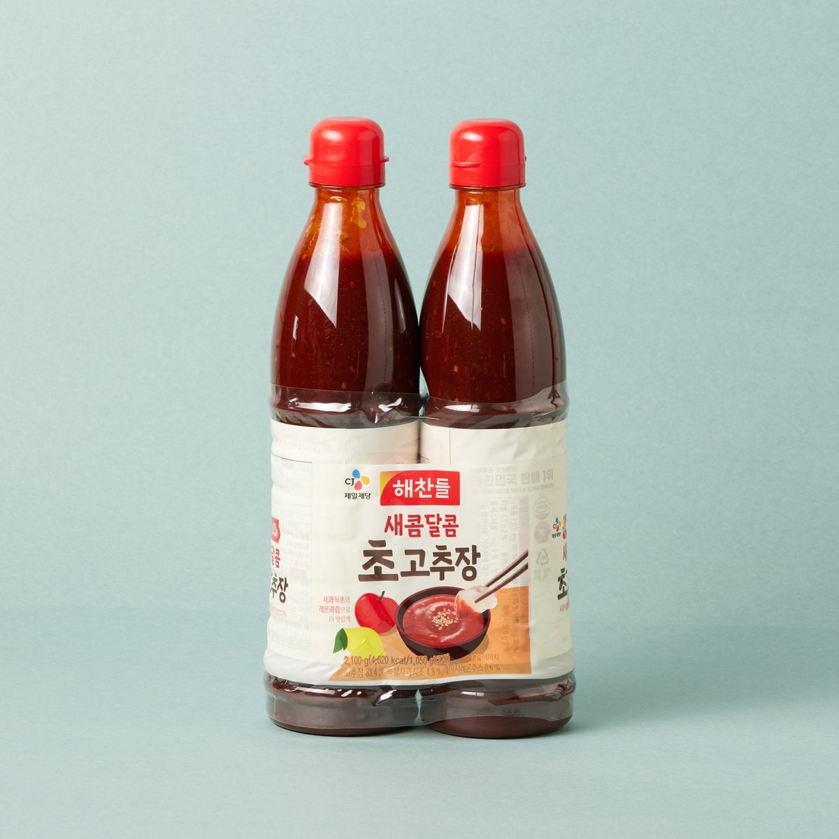 CJ 해찬들 새콤달콤초고추장 1.05kg X 2입 - SSG.COM