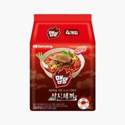 [이마트 단독] 삼양 삼시세끼 맵탱 매콤소고기라면 110g*4개 - SSG.COM