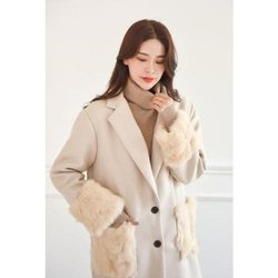 [BBW STYLE] JK1294K8A-유로나 토끼털 코트 - SSG.COM