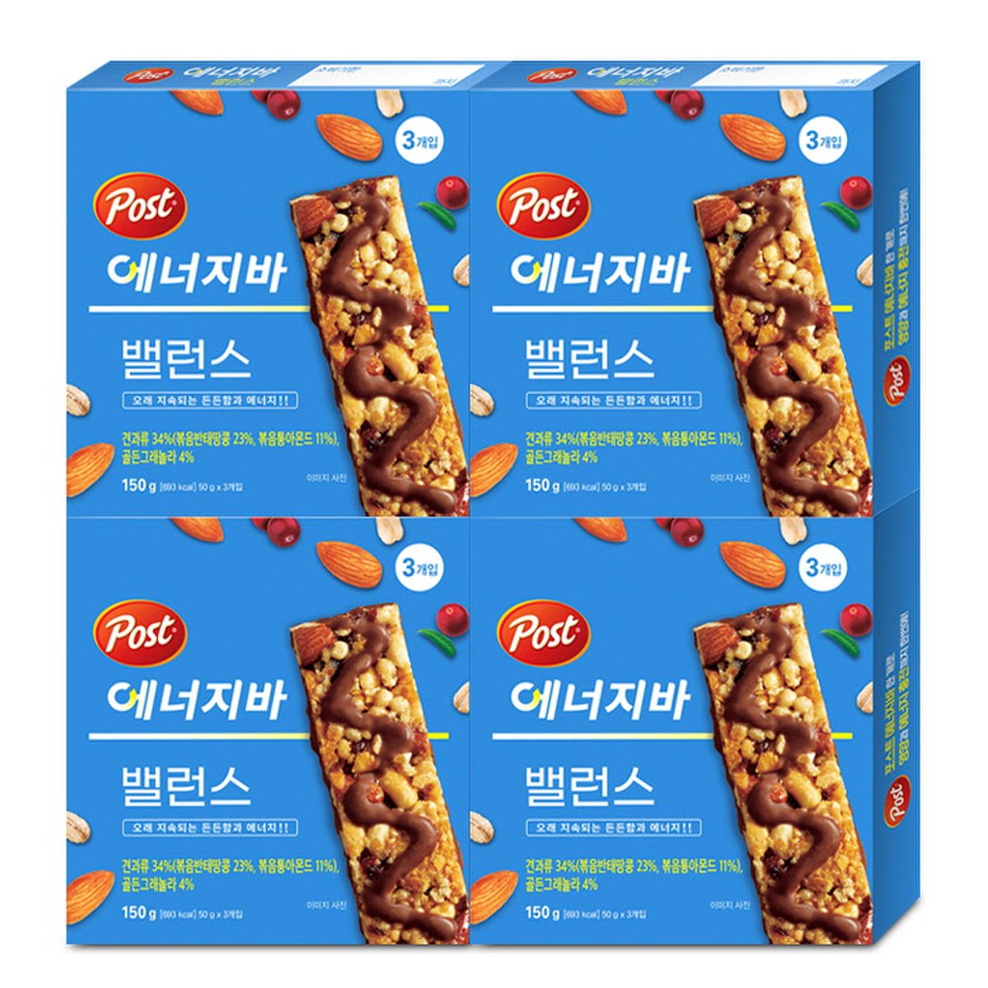 포스트 에너지바 밸런스 150gX4개, 이마트몰, 당신과 가장 가까운 이마트