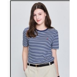 [25SS]에센셜 스트라이프 모달 반팔 티셔츠(HSTS5B311) - SSG.COM