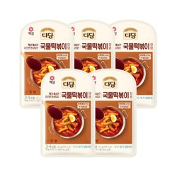 다담 국물떡볶이 양념 145g x5개 - SSG.COM