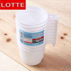 10p 롯데 이라이프 다회용 손잡이컵 190ml - SSG.COM