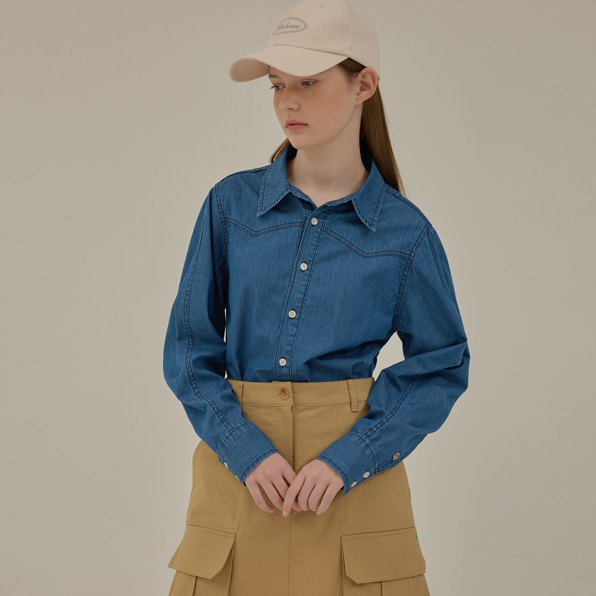 Rohan basic ball cap_Cream - SSG.COM