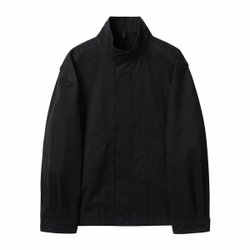 Black Creased Cotton Jacket_CWUAS25212BKX - SSG.COM