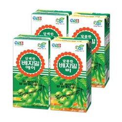 정식품 담백한 베지밀 A(에이) / 달콤한 베지밀 B(비) 두유 190ml 64팩 - SSG.COM