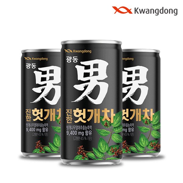 광동 진한 헛개차 180ml x 30캔 - SSG.COM