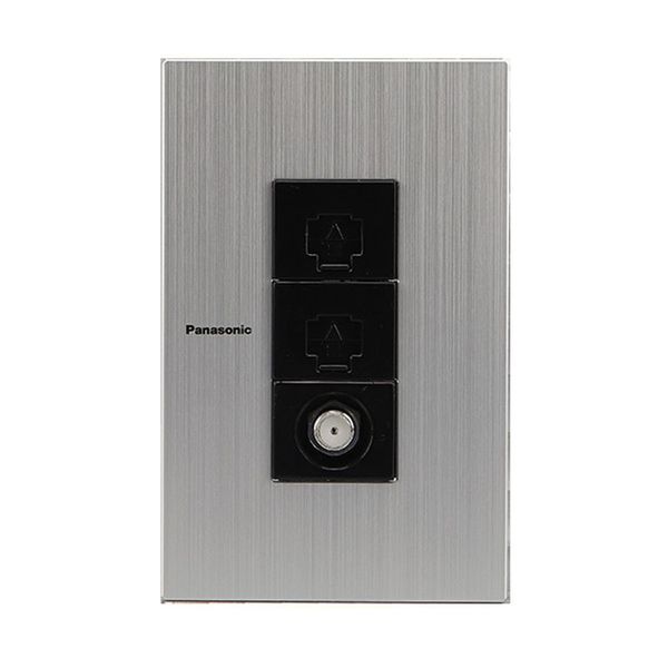 전화기콘센트 전화통신(플래티마) 실버 CATV-UNIT1기+8P+8P 1개용 - SSG.COM