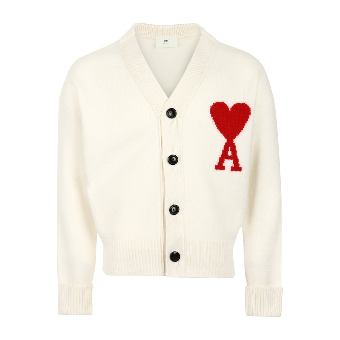 아미 빅하트로고 울 가디건 화이트 BFUKC002 018 154, 믿고 사는 즐거움 SSG.COM