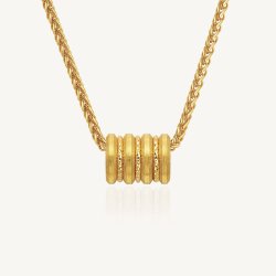 도넛 레이어드 목걸이 24K 순금 18.75g - SSG.COM