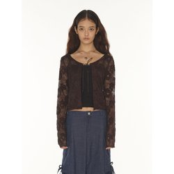 BOHEMIAN LACE CARDIGAN - BROWN - SSG.COM