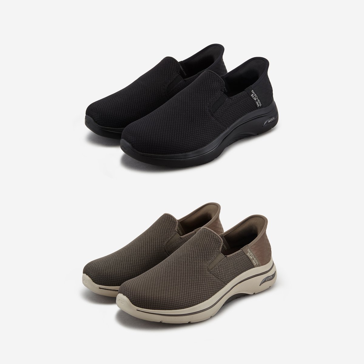 스케쳐스 남성 고 워크 아치 핏 2.0 (와이드 슬립인스) SP0MWCEY071 SP0MWCEY072 MD - SSG.COM