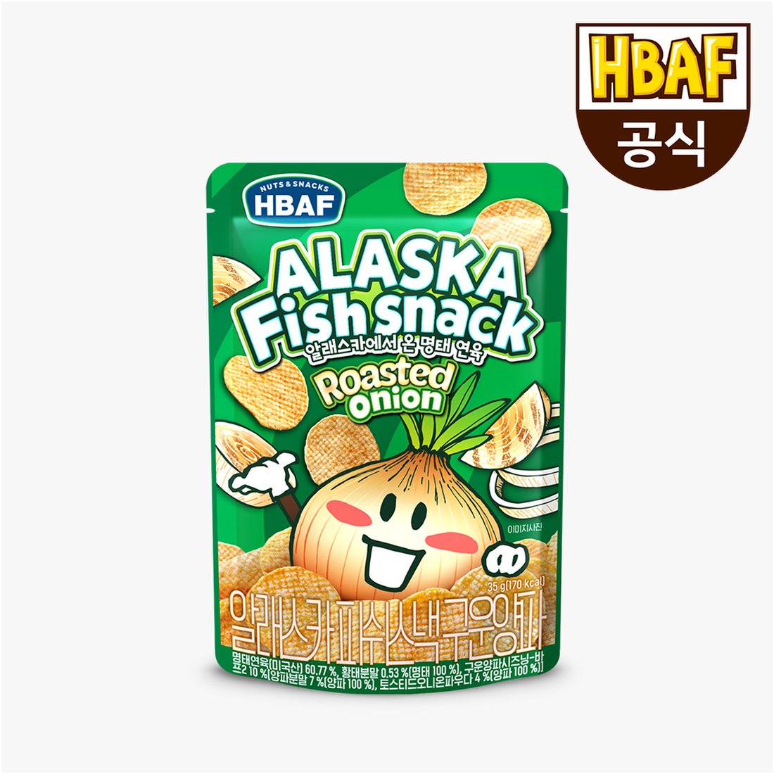 [본사직영] 알래스카 피쉬스낵 구운양파 35g, 믿고 사는 즐거움 SSG.COM