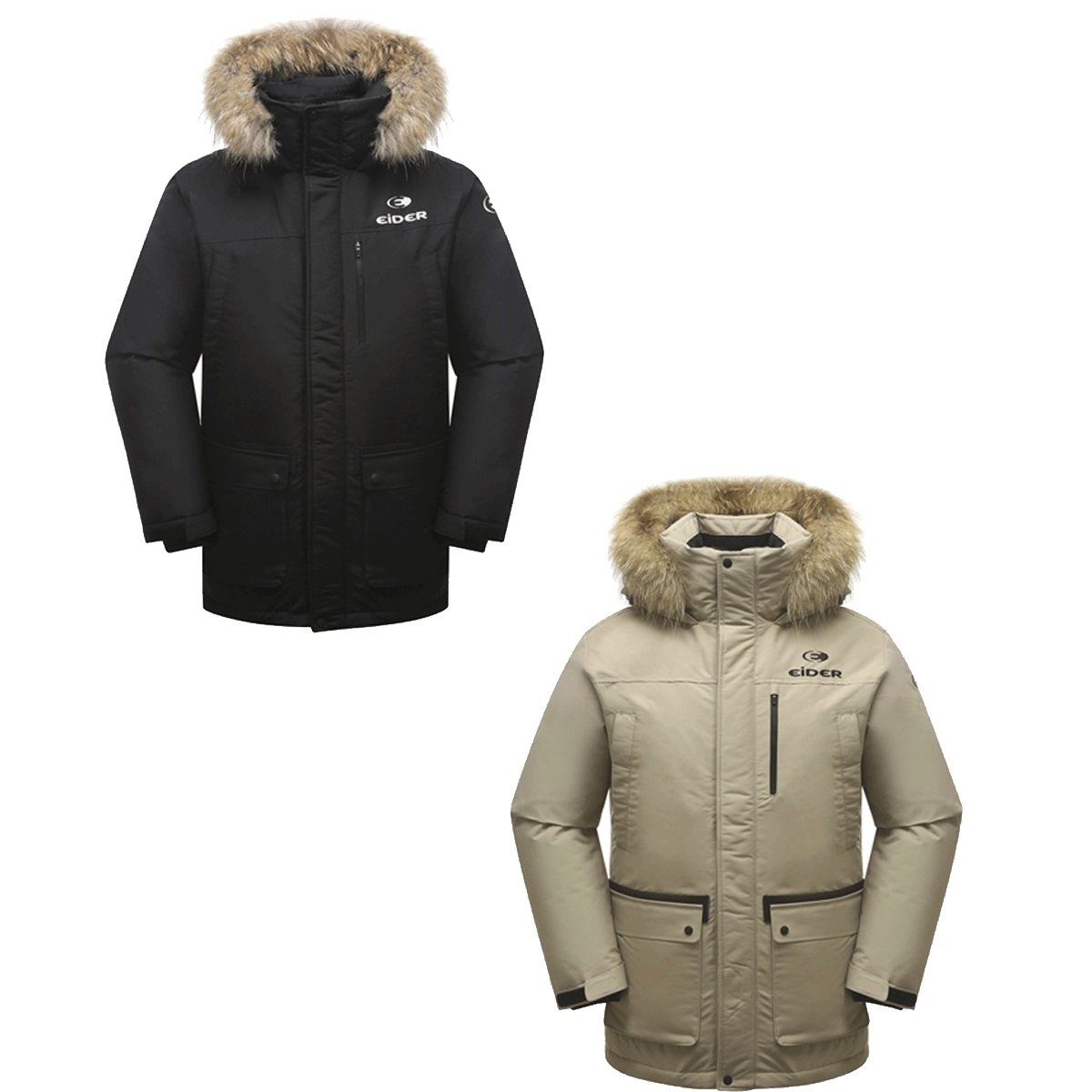 [18FW] 아이더 (카라스+)남녀공용 다운자켓(DMW18563)KN - 신세계백화점