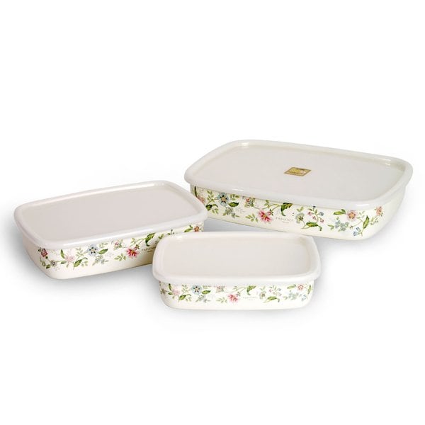 [EJIRY] 에지리 프로방스 법랑 찬통 직사각3P - SSG.COM