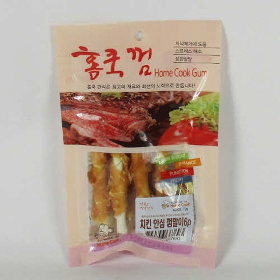 개간식 강아지간식 애견 간식 치킨안심껌말이 70g X ( 3매입 ), 믿고 사는 즐거움 SSG.COM