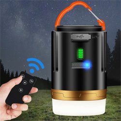 충전식 리모컨 캠핑 랜턴 차박 조명 4800mAh (LZ-R50) (7960273) - SSG.COM