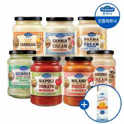 폰타나 파스타소스 430g 2+2병 골라담기 세트3 +면 250g 1개 - SSG.COM