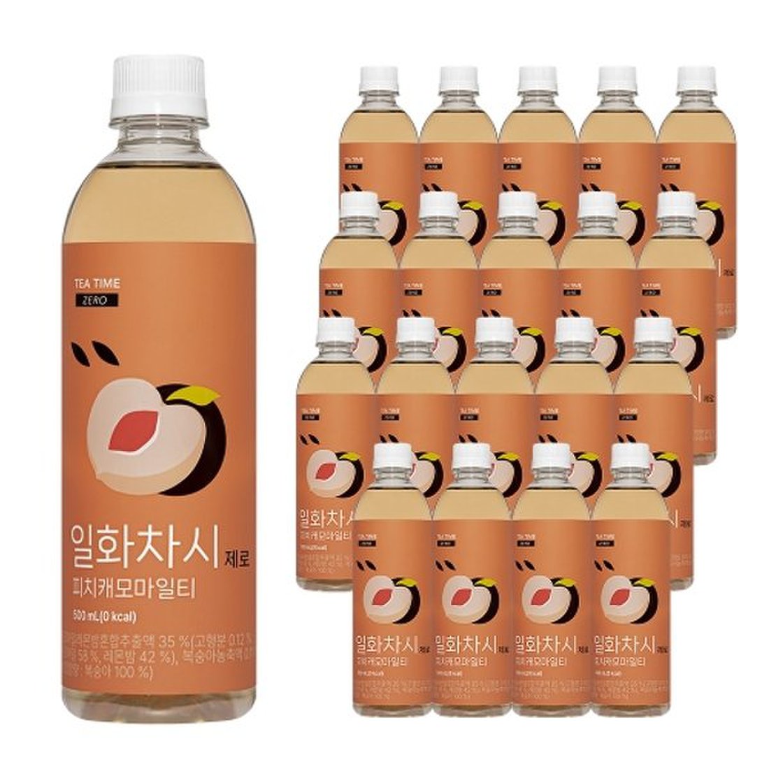 일화차시 제로 피치캐모마일티 500ML X 20페트, 믿고 사는 즐거움 SSG.COM