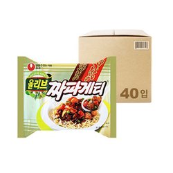 [농심] 올리브 짜파게티 (140g x 40개) - SSG.COM