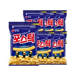 농심 포스틱 280g x 6개 / 대용량 스낵 지퍼팩보관 - SSG.COM