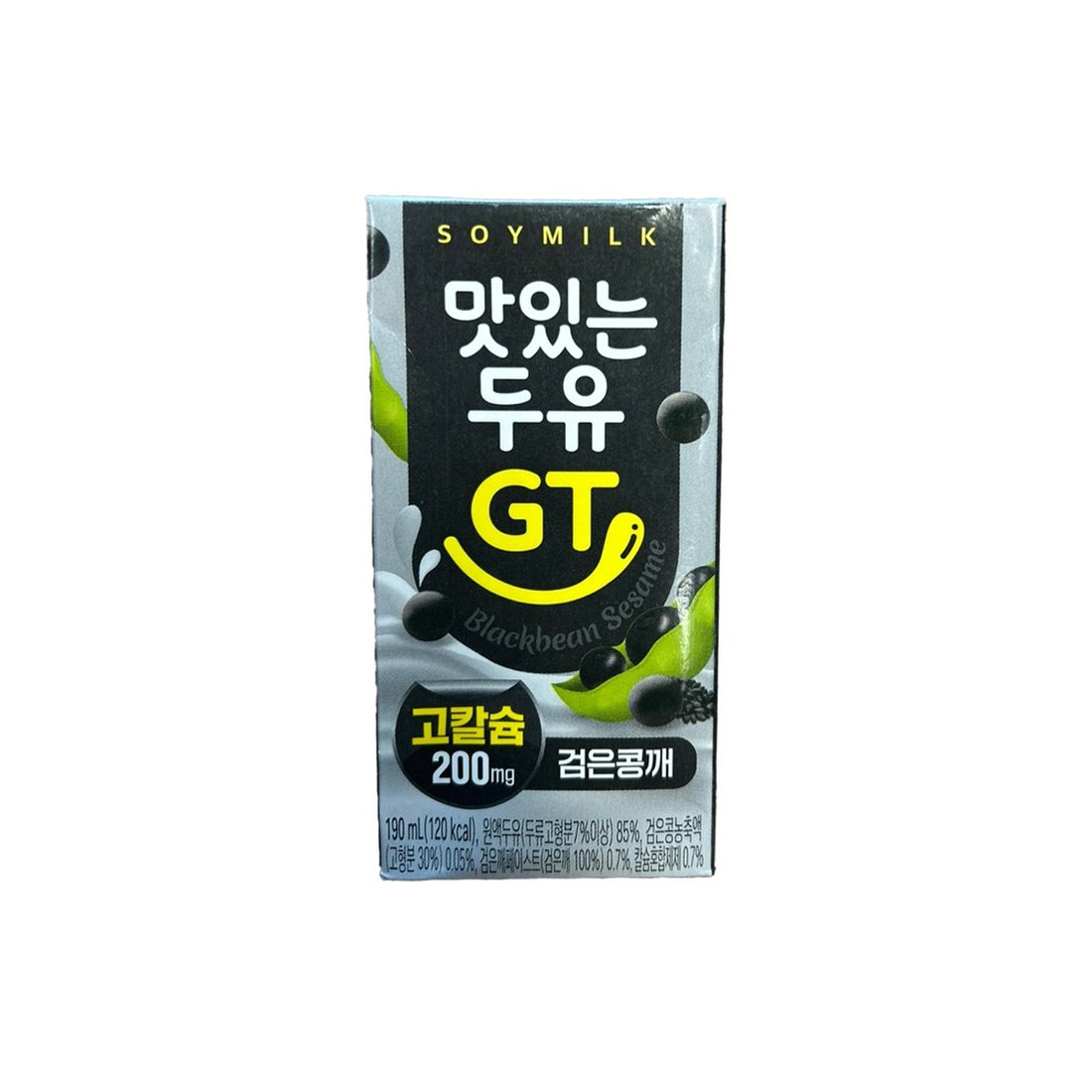 남양 맛있는두유 GT 검은콩,깨 칼슘 두유 190ml 24입(23년9월7일까지), 믿고 사는 즐거움 SSG.COM
