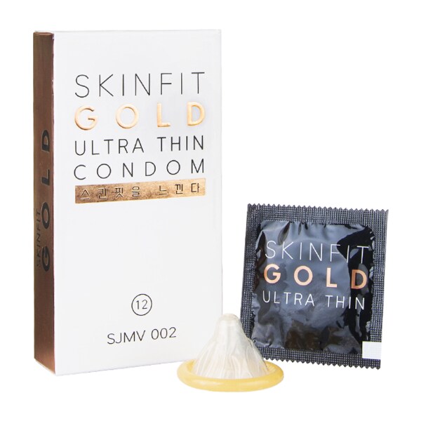 메디바이스 스킨핏 골드 콘돔 1박스 12P - SSG.COM