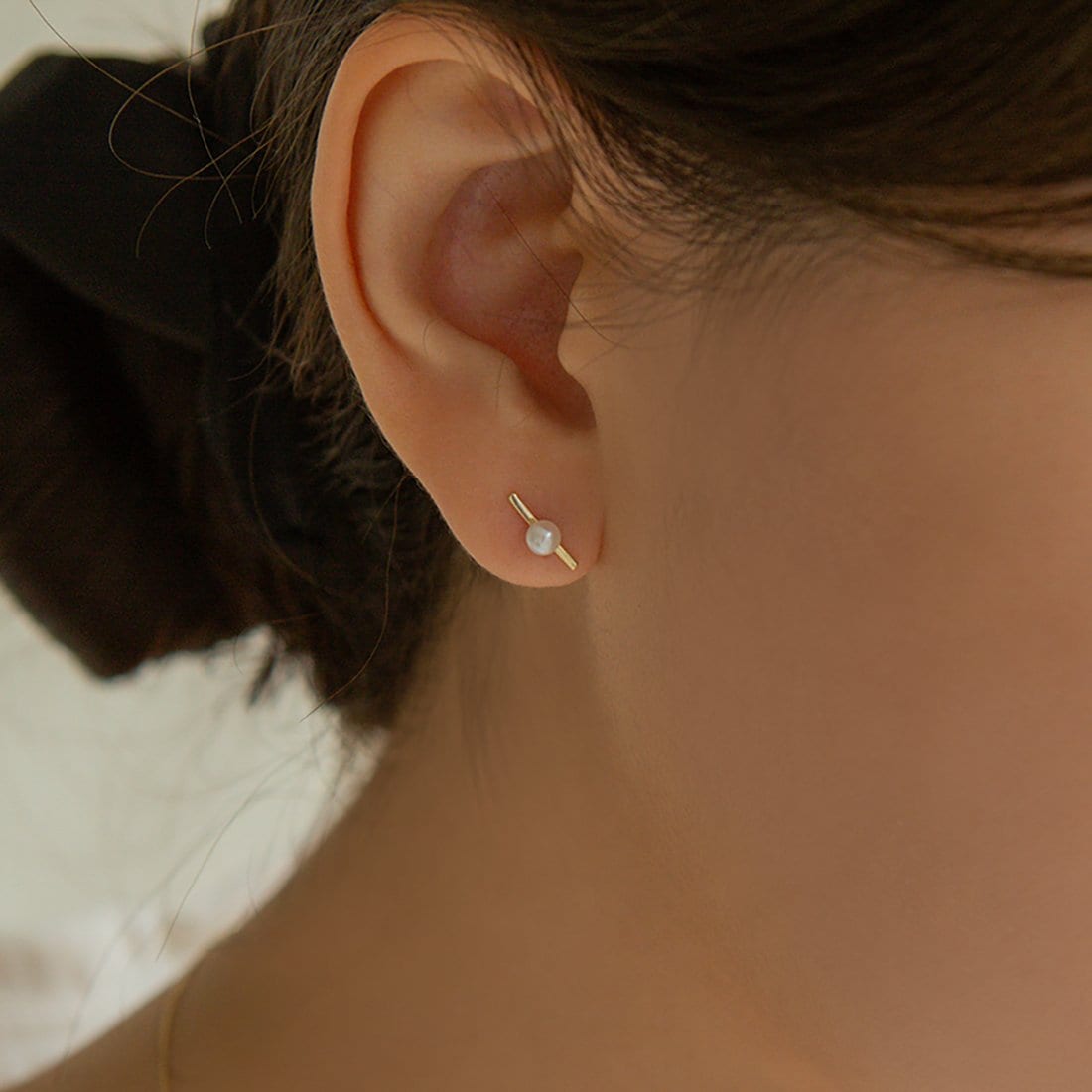 14k 진주 스틱 귀걸이 (14k골드) C13, 믿고 사는 즐거움 SSG.COM