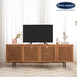 소호 높은 원목 거실장 2000 - SSG.COM