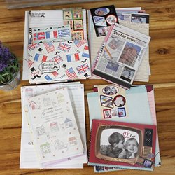 감성 스티커& 편지지set 4type - 일본 직수입 - SSG.COM