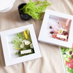 데이지라그라스액자set 20cm (2컬러) 인테리어 조화 테이블 장식 소품 - SSG.COM