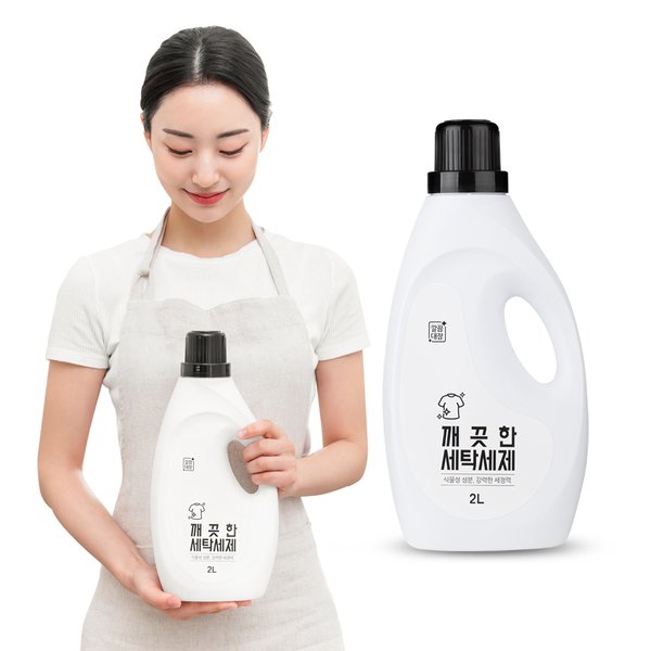 깔끔대장 깨끗한 세탁세제 2L - SSG.COM
