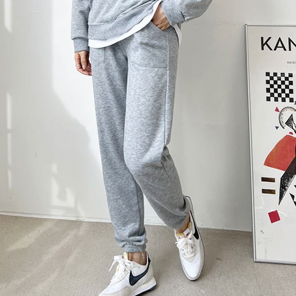 [sado]여성 면혼방 죠거트레이닝바지 봄가을 운동복하의 88까지 V810 - SSG.COM