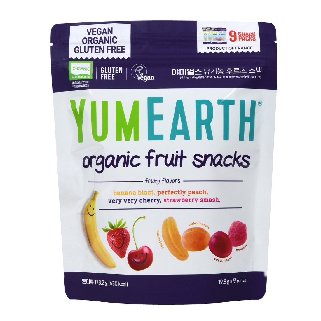 공식수입원 유기농 후르츠 스낵 젤리 178.2g, 믿고 사는 즐거움 SSG.COM