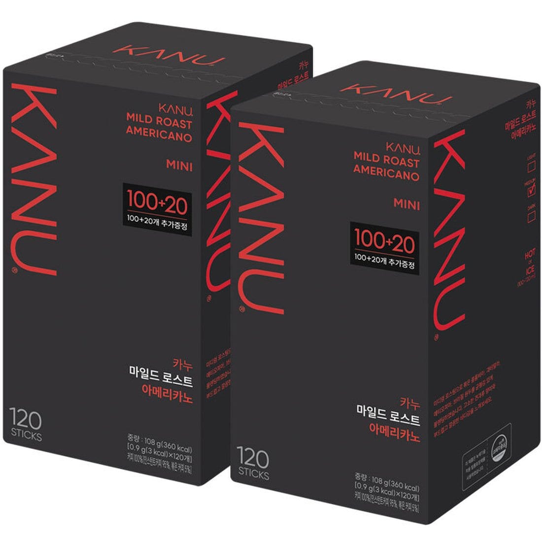 [4패들포인트]맥심 카누 마일드미니 120T x 2개, 믿고 사는 즐거움 SSG.COM
