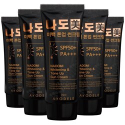 1+1+1+1+1 아요델 나도미 선크림 70g x 5개 (10182799) - SSG.COM
