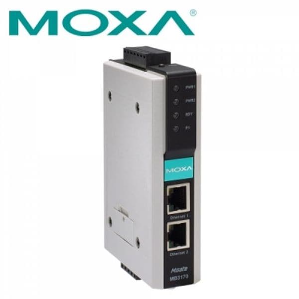 MOXA MGate Modbus RTU/ASCII to TCP 게이트 MB3170 - SSG.COM