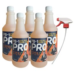 피비원 프로 1000ml 5개 다목적 세정제/찌든때/기름때/pb1 pro - SSG.COM