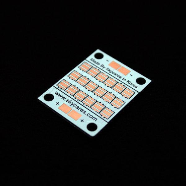 LED Metal PCB 3535 Heatsink/18구 방열판/9S2P X ( 2매입 ) - SSG.COM