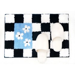 HT)체크플라워발매트 - SSG.COM