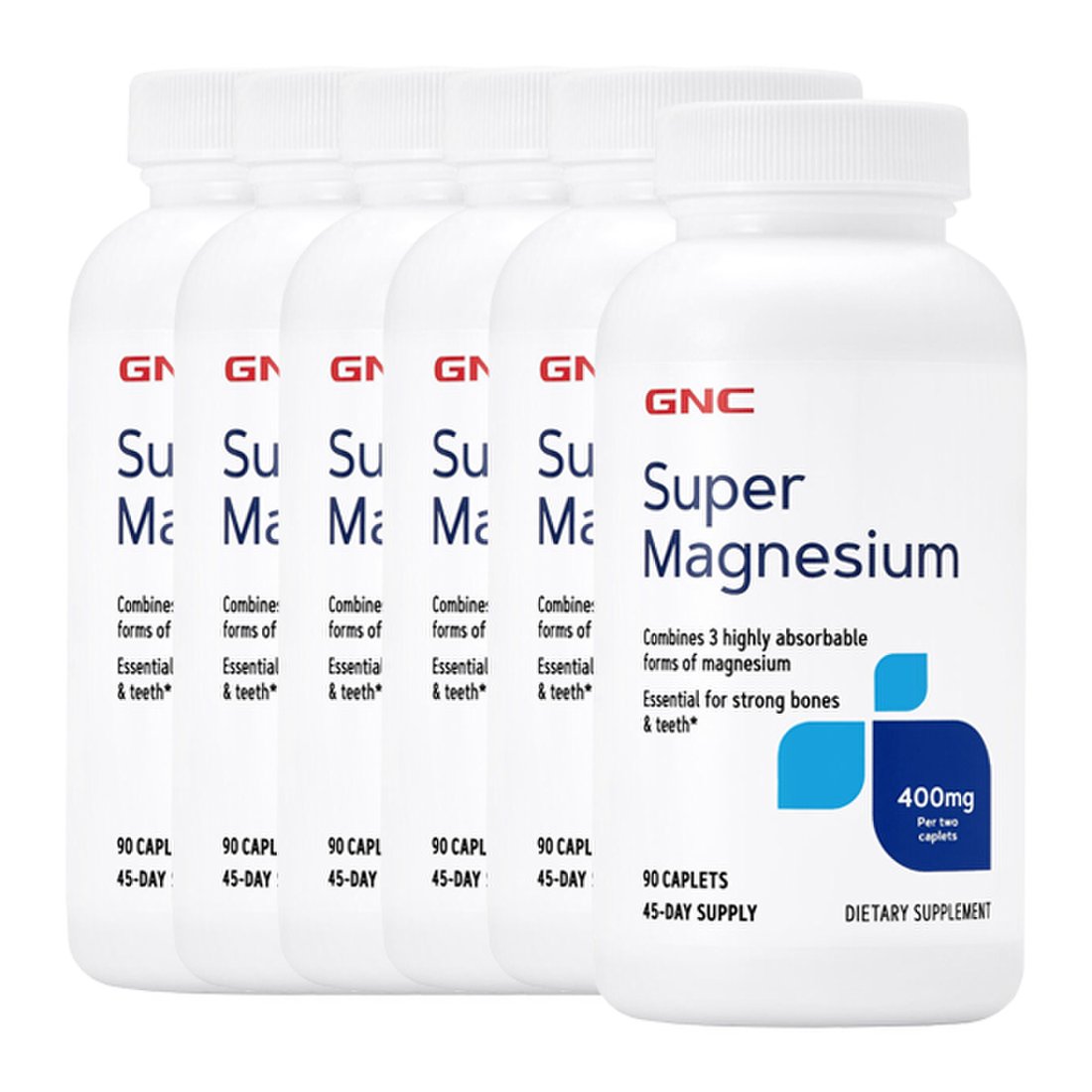 [해외직구] 지앤씨 슈퍼 마그네슘 400mg 90정 x6, 믿고 사는 즐거움 SSG.COM