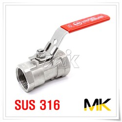 [MK]스텐프리미어볼밸브 1PC(316) LOCK 40A - SSG.COM