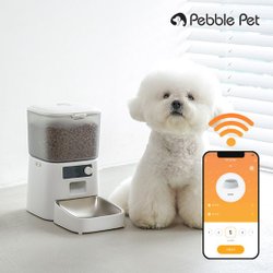 [페블펫] Wi-fi 앱연동 강아지 고양이 스마트 자동급식기 IPF-W100 - SSG.COM
