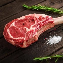 [자연맛남] 저온숙성 대왕 양갈비 토마호크 2팩 + 쯔란세트 총1.36kg내외(개당680g) - SSG.COM