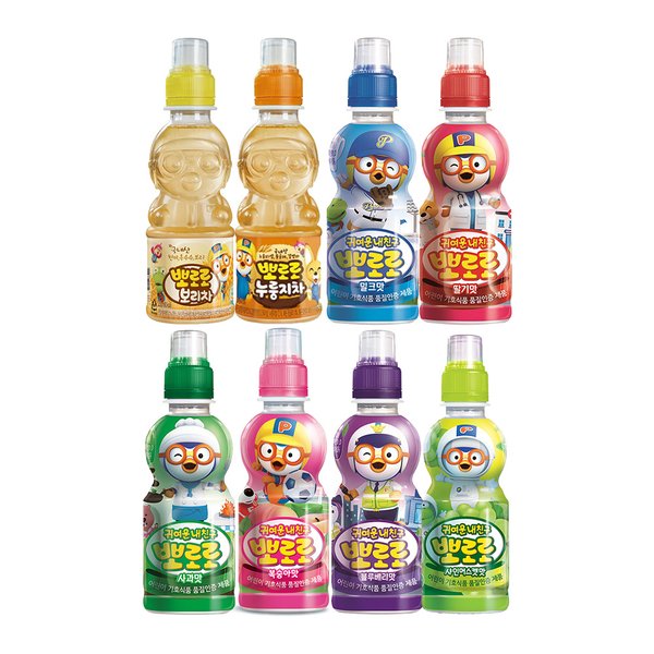 뽀로로 음료수 8종 10+10+10 (30개) 골라담기 보리차 누룽지차 밀크 딸기 등 - 이마트몰